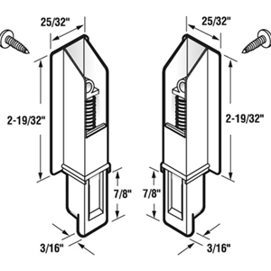 CWH Wholesale Apartment and Building Maintenance Supply - Spring Loaded ...